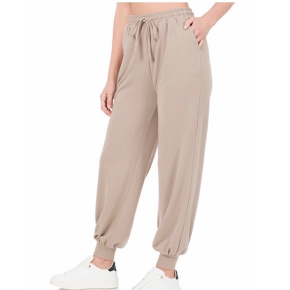 Pants & Jumpsuits | New Sale Soft French Terry Neutral Color Quality ...